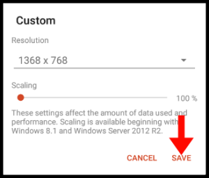 How to change Remote Desktop Resolution - Knowledge Base | Hyonix