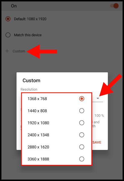How To change Remote Desktop Resolution 