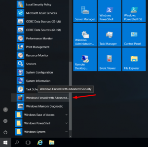How to Configure the Windows firewall to allow ping?