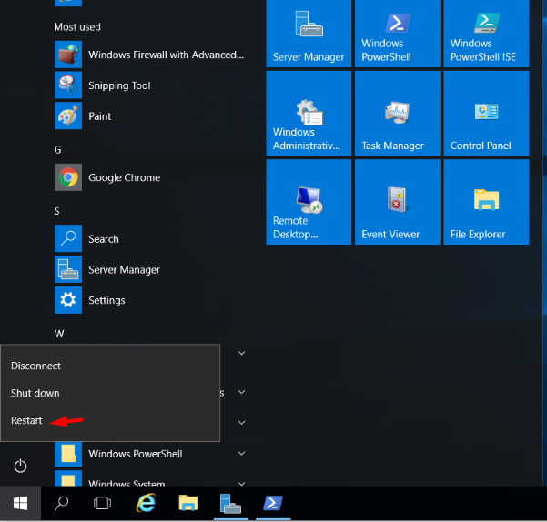 How To Restart Windows Server Vps 4 Methods Knowledge Base Hyonix