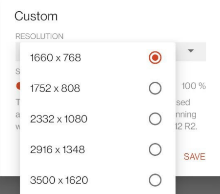 How to change Remote Desktop Resolution?