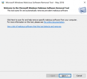 How to Use Malicious Software Removal Tool (MRT) in Windows?