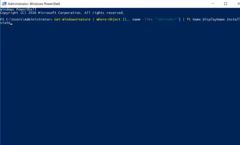 How to use and configure Windows Defender Antivirus on Windows Server ...