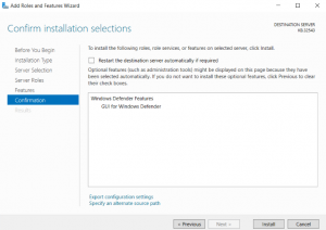 How to use and configure Windows Defender Antivirus on Windows Server ...