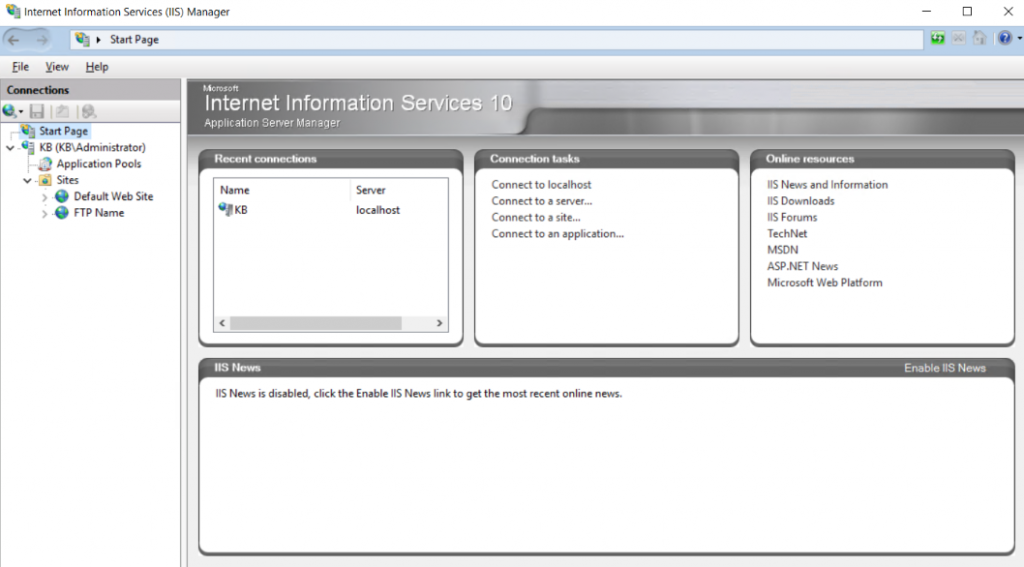 How to install and Configure FTP Server on Windows 2016/2012?