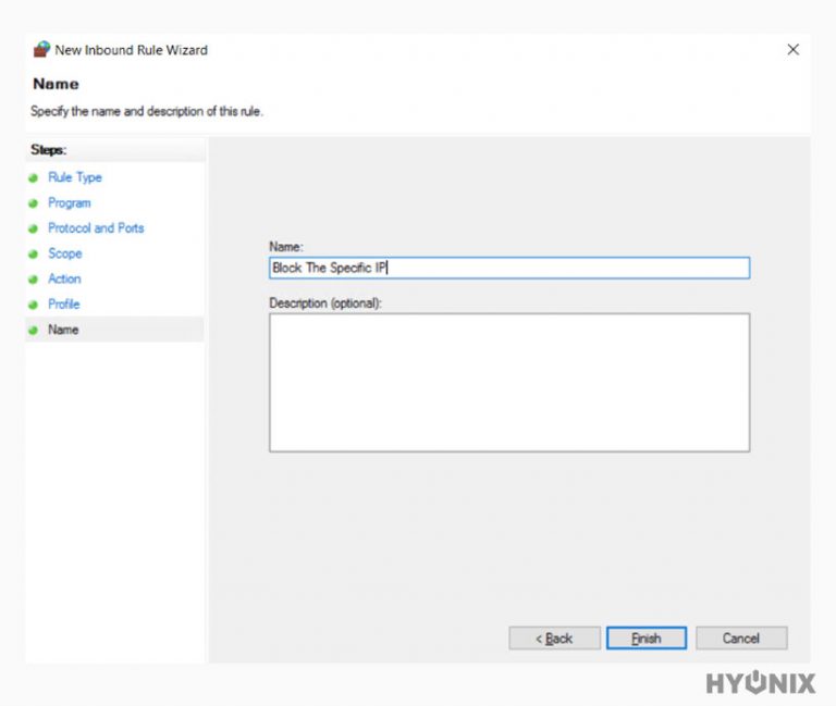 How to block specific IP address in Windows?