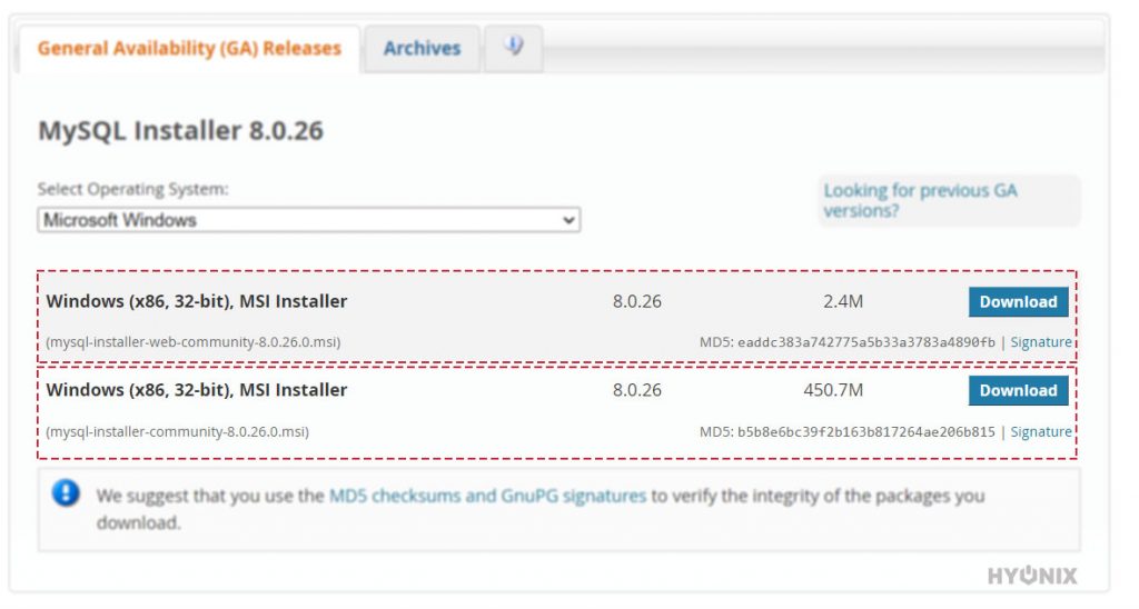 How to Install MySQL on Windows Server? - Knowledge Base | Hyonix