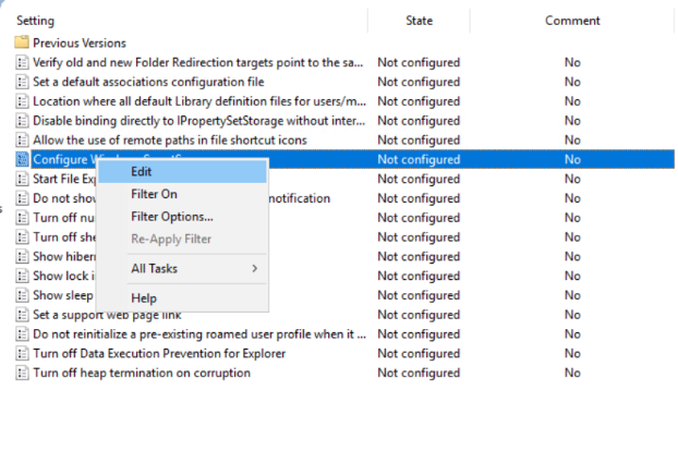 How to disable SmartScreen on Windows 2012 & 2016?