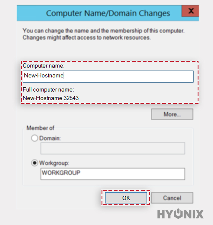 How to Change Windows Hostname?