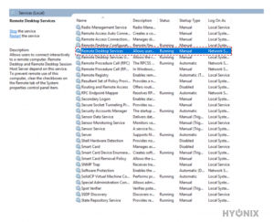 How to restart remote desktop service without rebooting windows server?