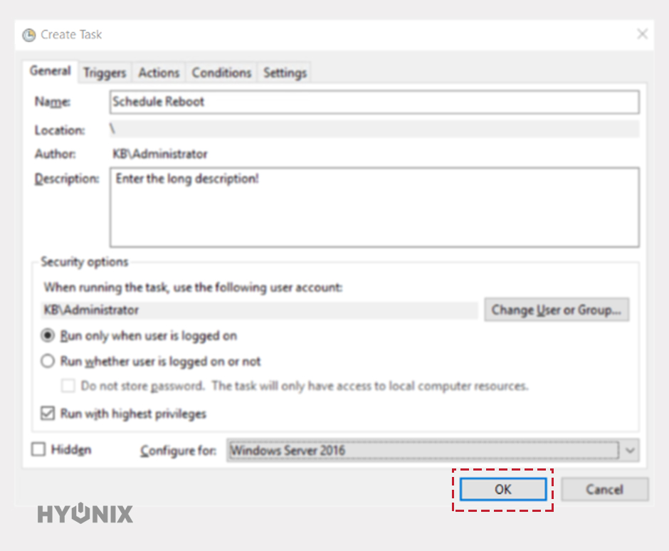 How To Schedule Reboot Of Windows Server 2012 2016 