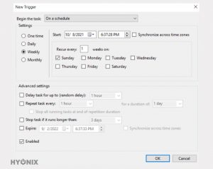 How to schedule reboot of windows server 2012/2016?