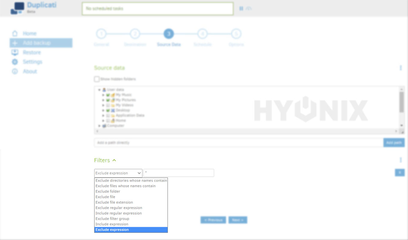 How to backup windows server data with Duplicati 2.0?