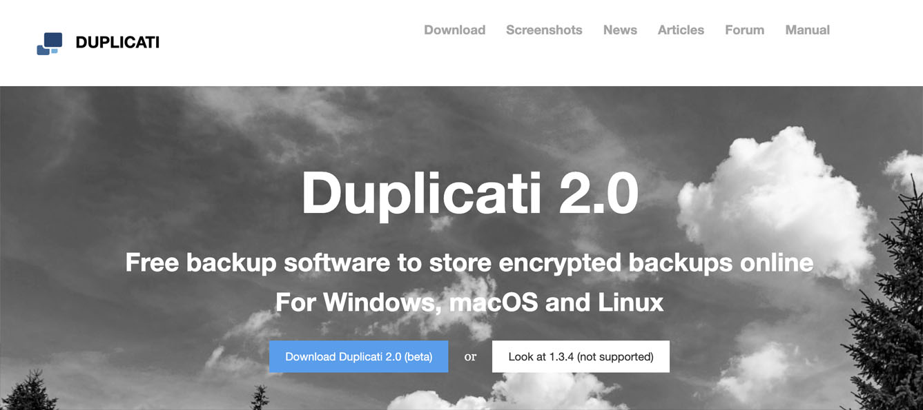 How to backup windows server data with Duplicati 2.0?