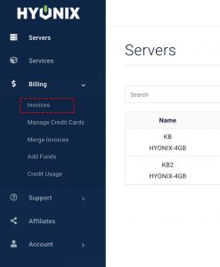 How to renew your Hyonix server?
