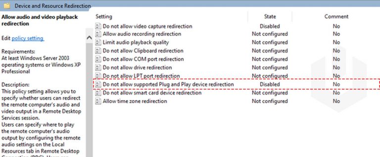 How to configure Remote Desktop Webcam Redirection? - Knowledge Base ...