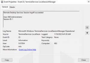 Track & Analyze Remote Desktop Connection Logs in Windows Server ...