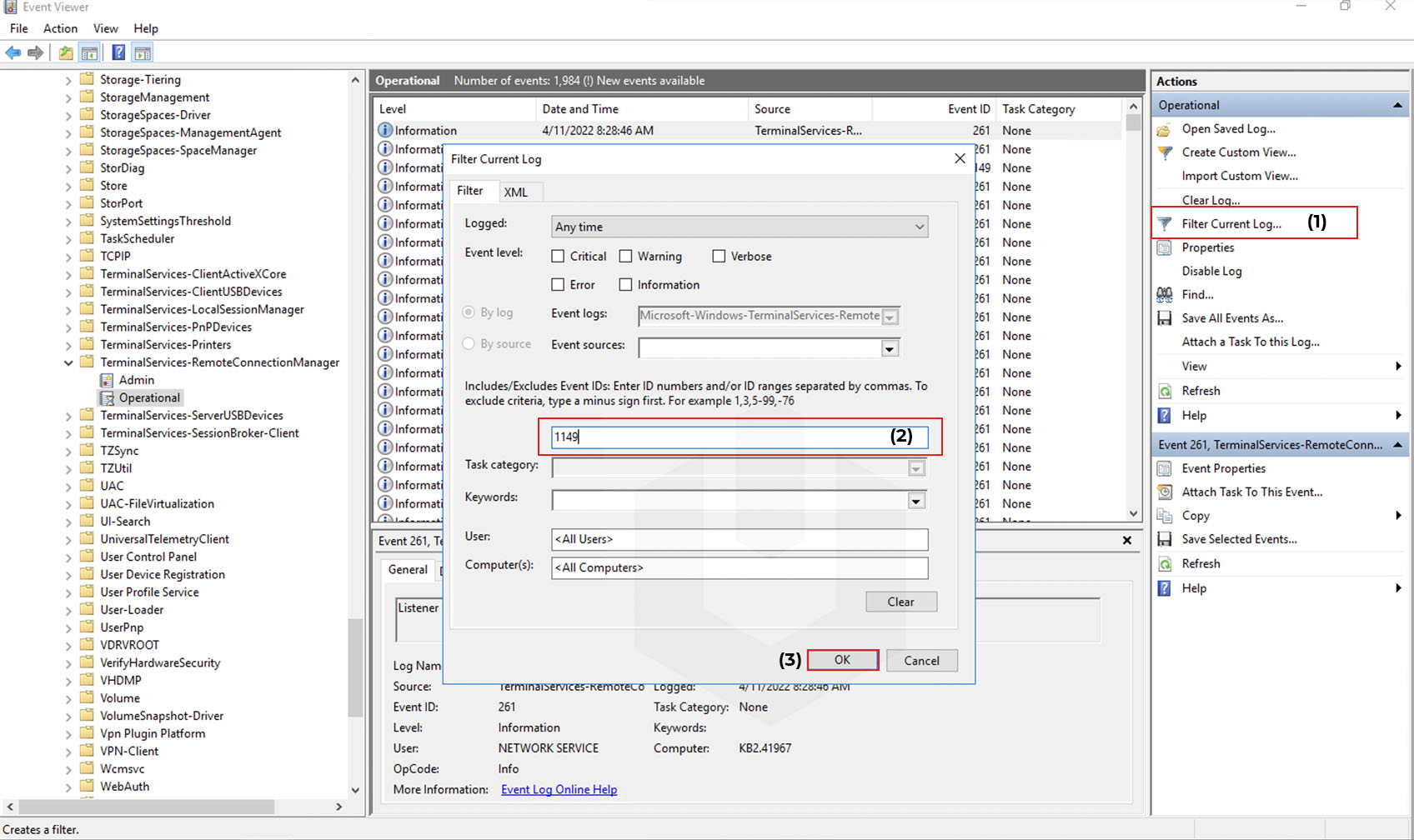 Track & Analyze Remote Desktop Connection Logs in Windows Server ...