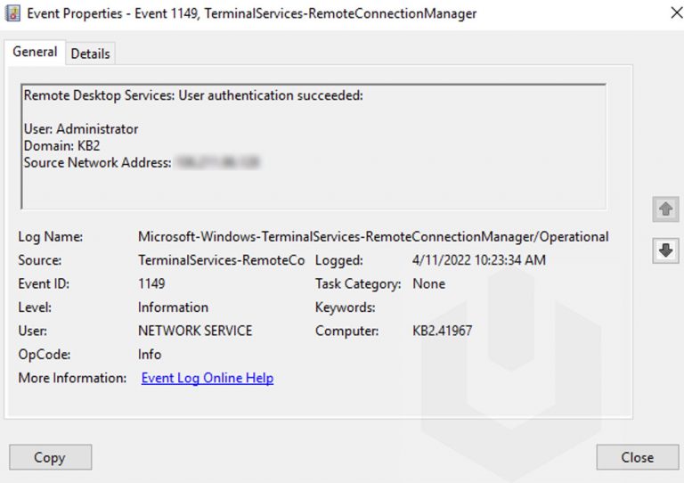 Track & Analyze Remote Desktop Connection Logs in Windows Server ...