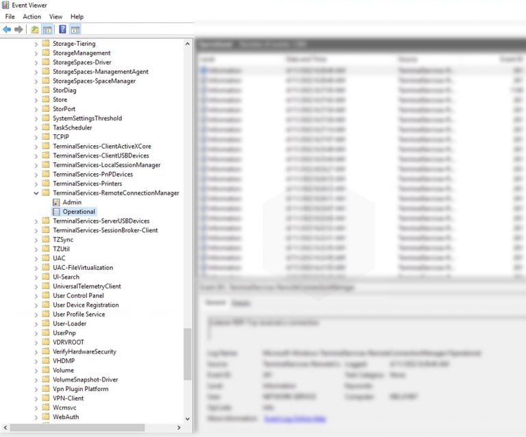 Track & Analyze Remote Desktop Connection Logs in Windows Server ...