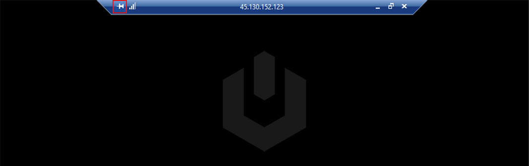 How to unhide/hide the connection bar in Remote Desktop Windows ...