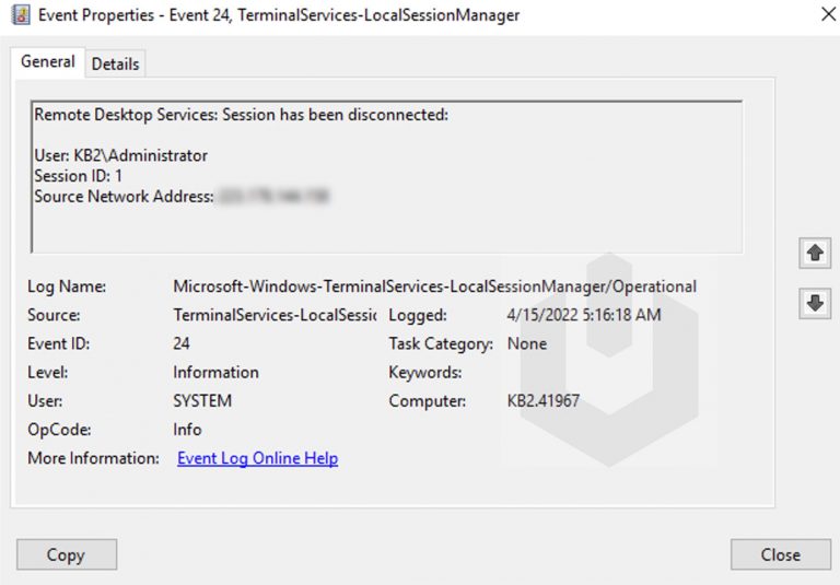 Track & Analyze Remote Desktop Connection Logs in Windows Server ...