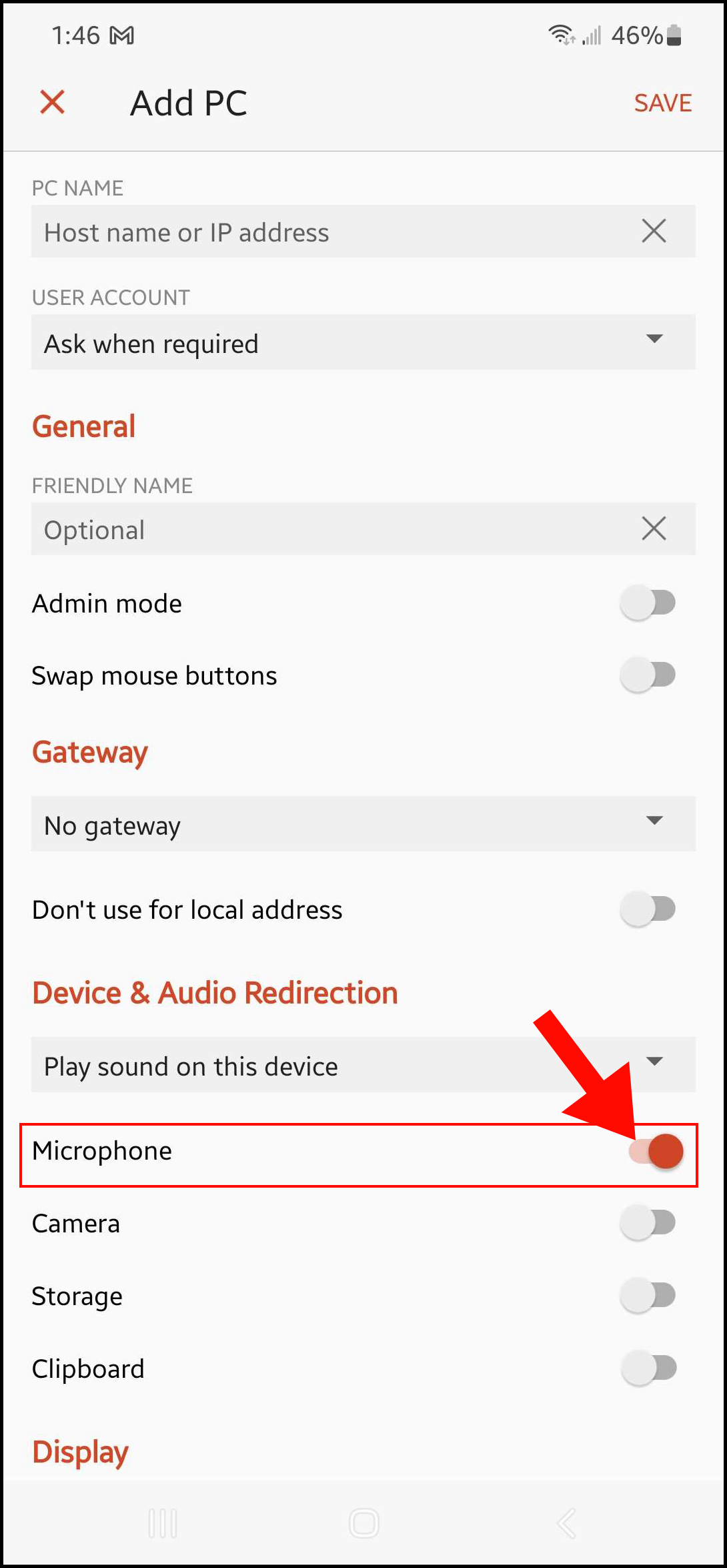 How to enable microphone on Remote Desktop - Knowledge Base | Hyonix