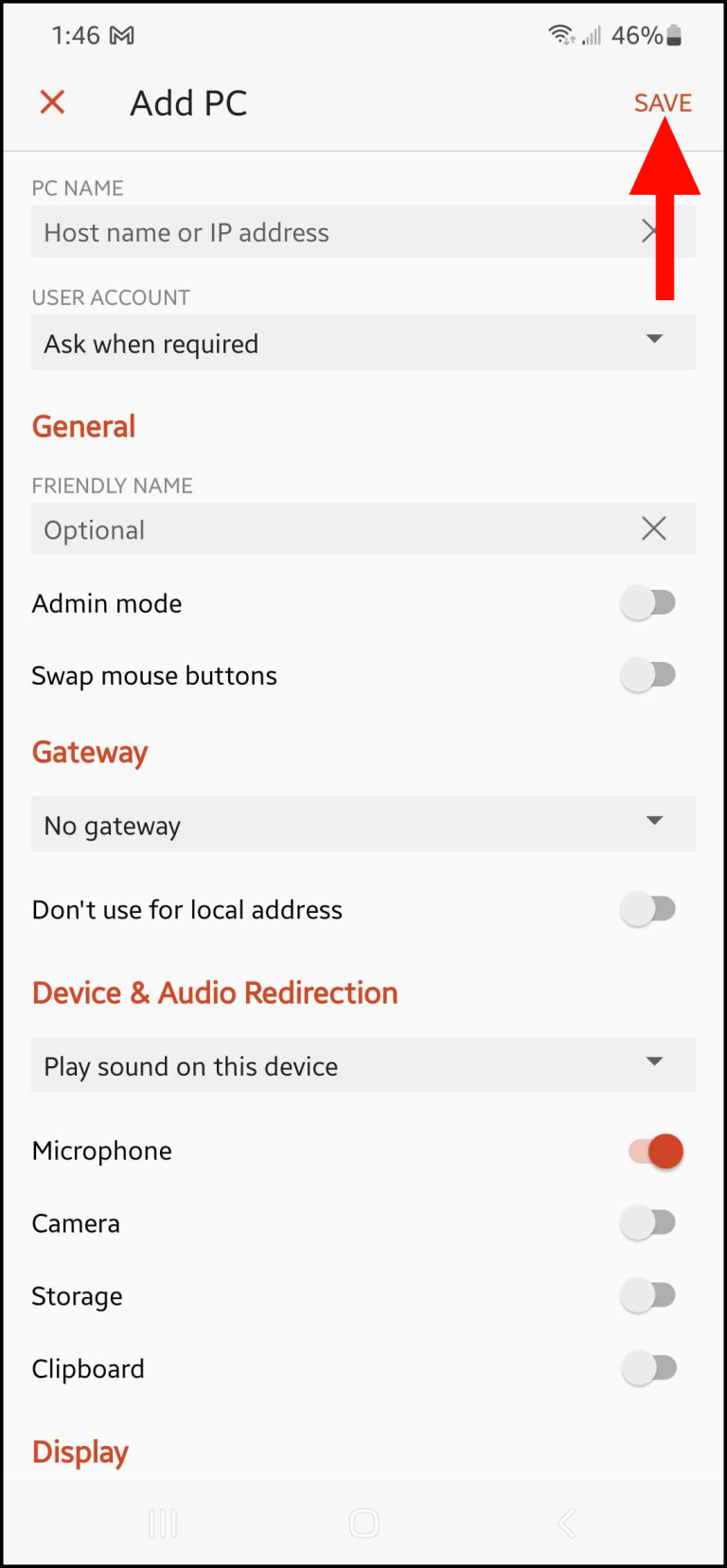 How to enable microphone on Remote Desktop - Knowledge Base | Hyonix
