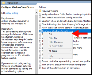 How to disable SmartScreen on Windows server - Knowledge Base | Hyonix