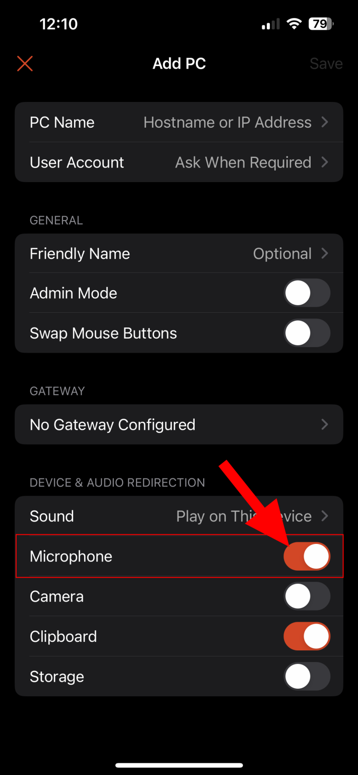 How to enable microphone on Remote Desktop - Knowledge Base | Hyonix