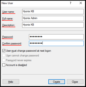 How to add users in Windows Server - Knowledge Base | Hyonix