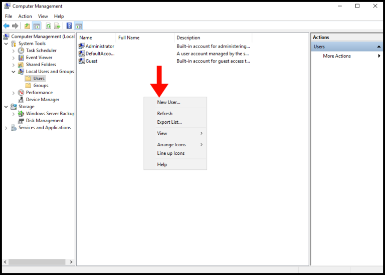 How to add users in Windows Server - Knowledge Base | Hyonix