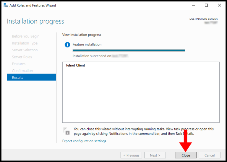 How To Install Telnet Client On Windows Server Knowledge Base Hyonix