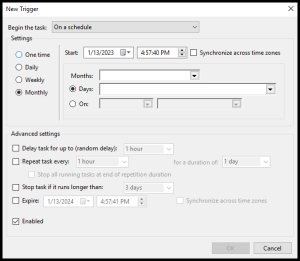 How to create an automated task using Task Scheduler on Windows - Knowledge Base | Hyonix