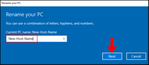 How to Change Windows Hostname - Knowledge Base | Hyonix