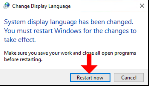 How to change system Language on Windows server - Knowledge Base | Hyonix