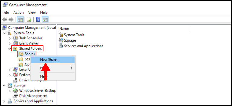 How To Create Shared Folders (SMB) In Windows Server - Knowledge Base ...