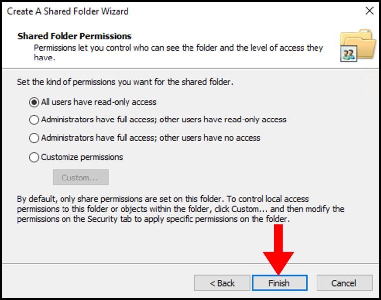 How To Create Shared Folders Smb In Windows Server Knowledge Base Hyonix