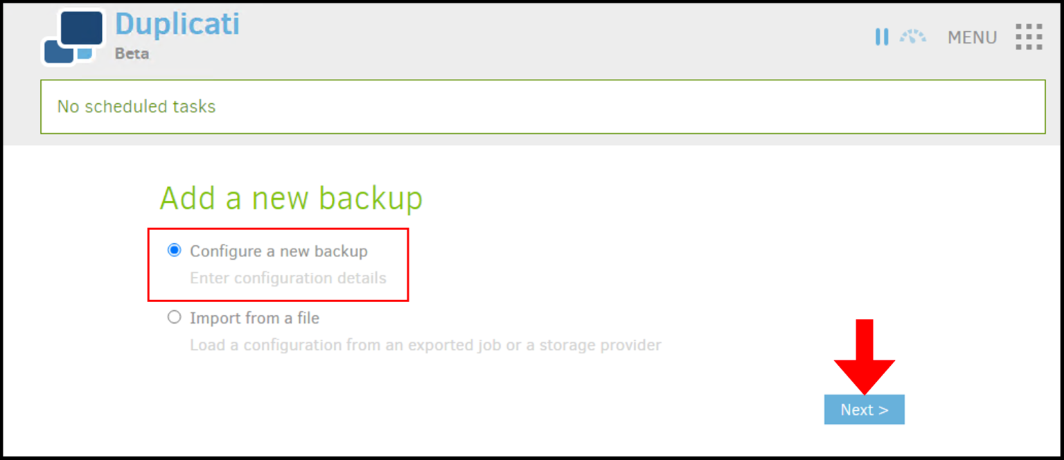 How to backup windows server data with Duplicati 2.0 - Knowledge Base | Hyonix