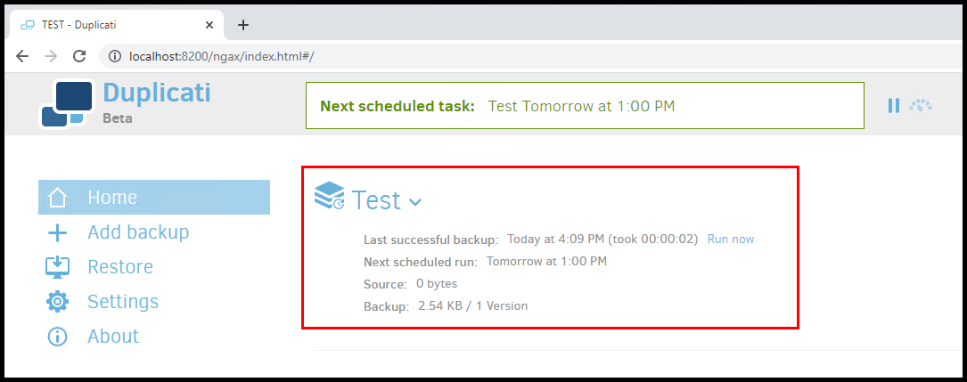 How To Backup Windows Server Data With Duplicati 20 Knowledge Base Hyonix