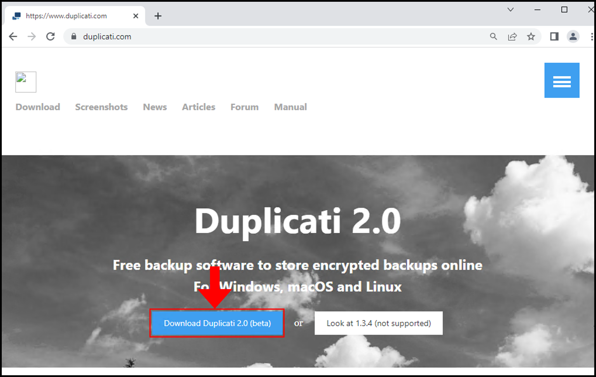 How to backup windows server data with Duplicati 2.0 - Knowledge Base | Hyonix