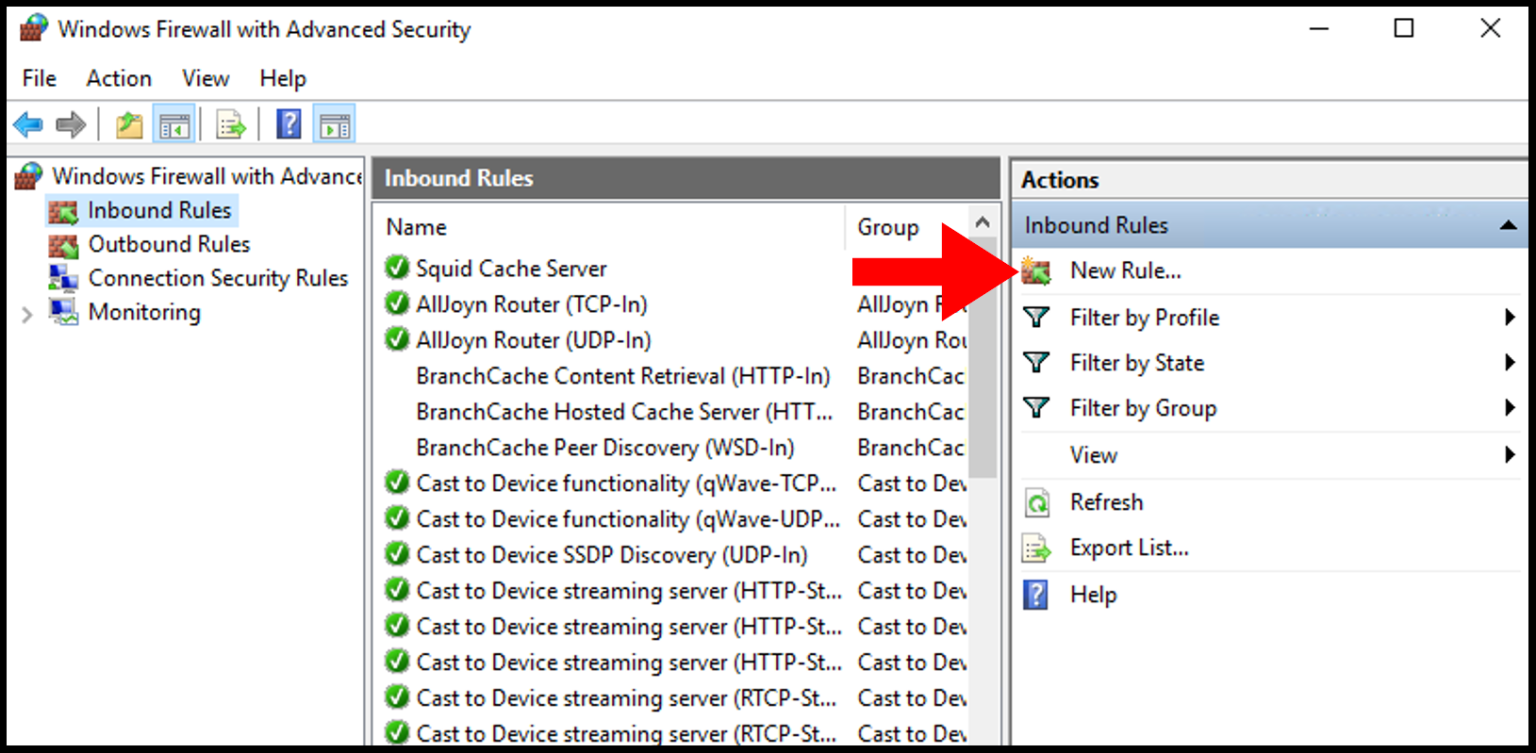 How to block specific IP addresses in Windows Server