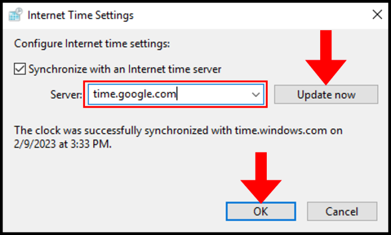 How to Synchronize the Clock in Windows with Internet Time Servers ...