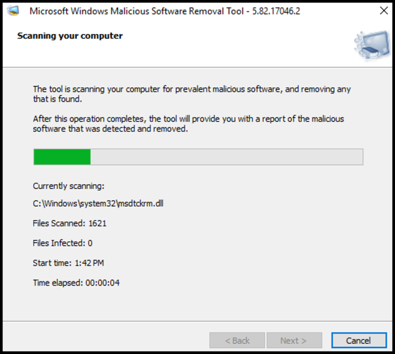 How to Use Malicious Software Removal Tool (MRT) in Windows - Knowledge ...