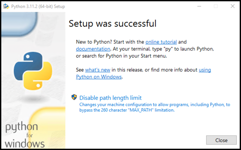 How to Install Python on Windows - Knowledge Base | Hyonix