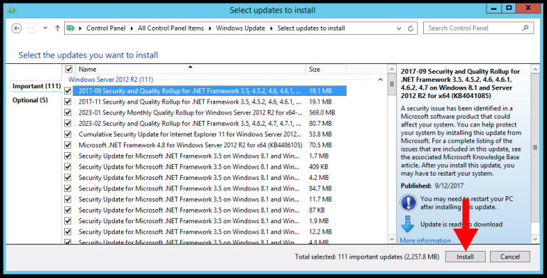 How to Apply Windows Updates For Server 2012 R2, 2016, & 2019 ...