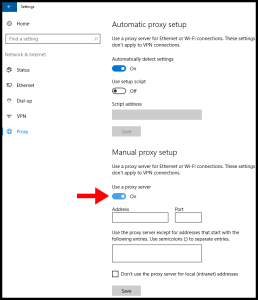 How to Set Up a Proxy in Windows - Knowledge Base | Hyonix