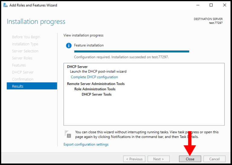 How To Install The Dhcp Role On Windows Server Knowledge Base Hyonix