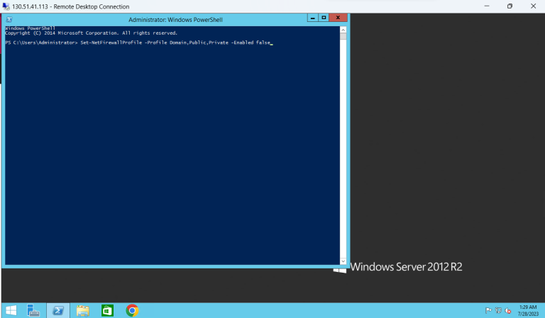 How to disable/enable Firewall in Windows Server - Knowledge Base | Hyonix