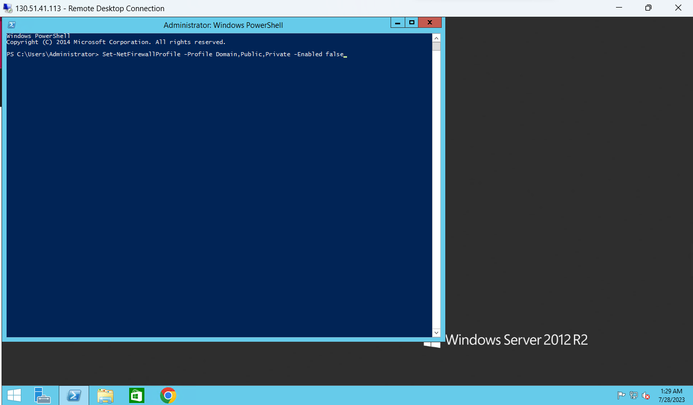 How To Disableenable Firewall In Windows Server Knowledge Base Hyonix